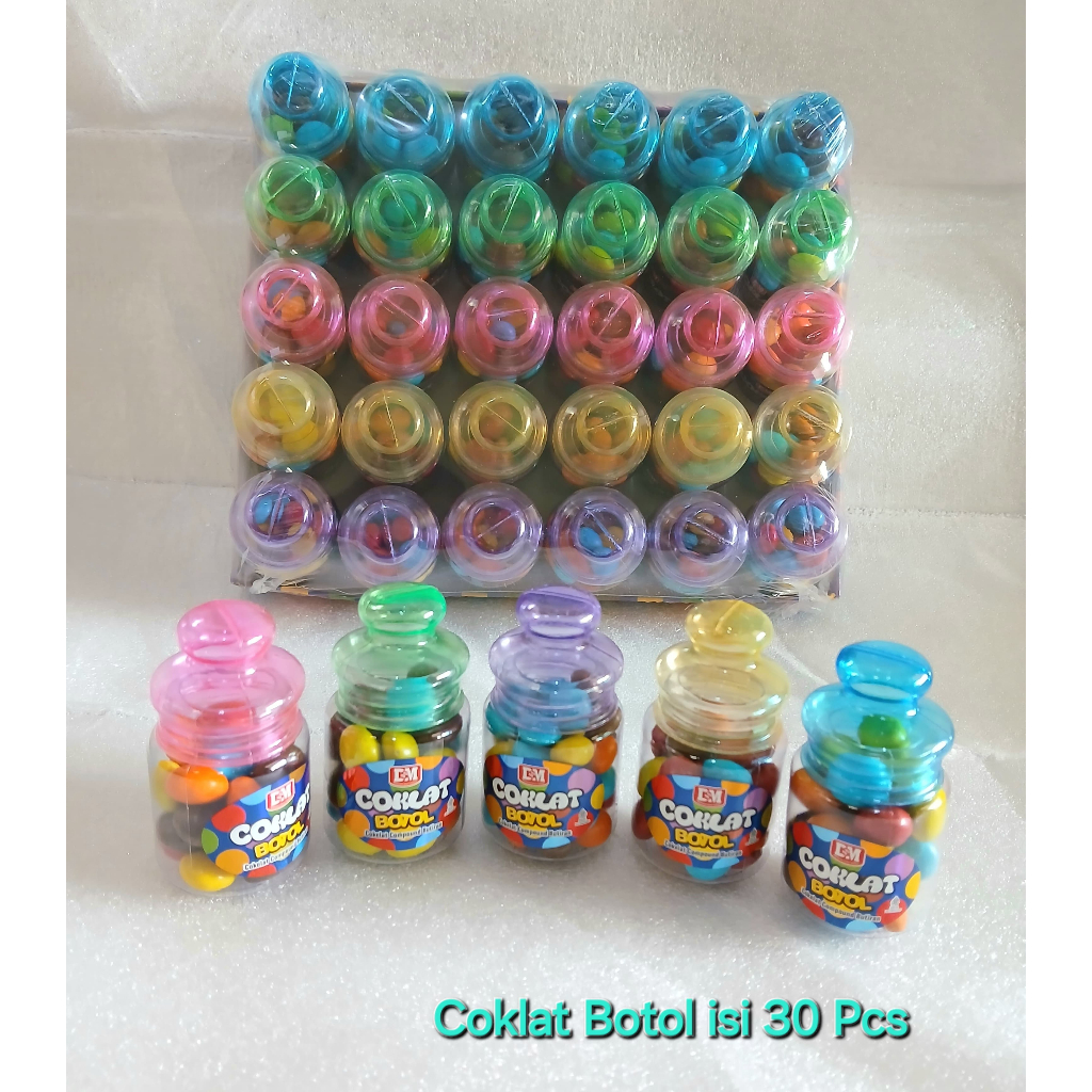 Jual Permen Coklat Botol isi 30 pcs | Shopee Indonesia