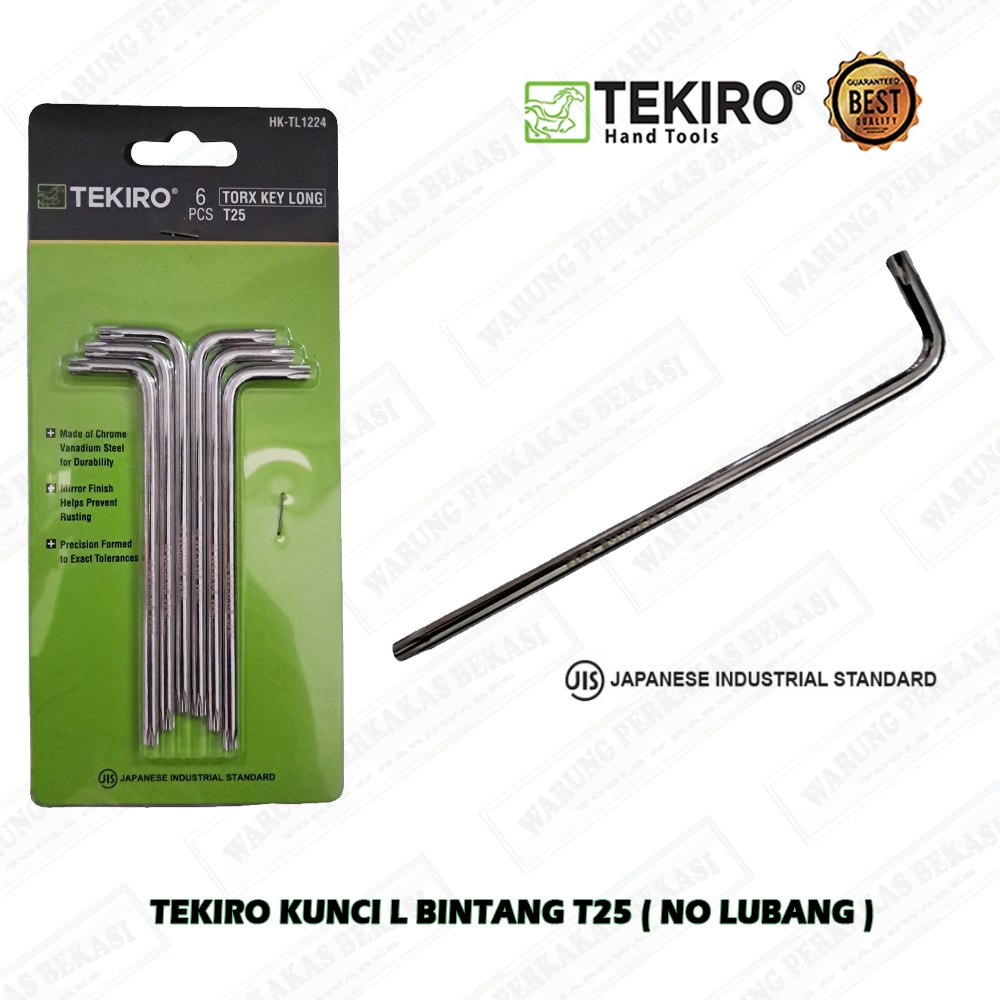 Jual Tekiro Kunci L Bintang T25 sensor throttle body / T40 Cakram Rem Motor Honda Panjang ...