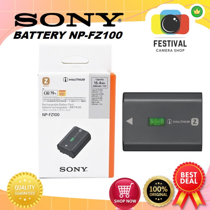 Jual Sony NP-FZ100 NP FZ100 Z-series Rechargeable Battery Pack Original | Shopee Indonesia