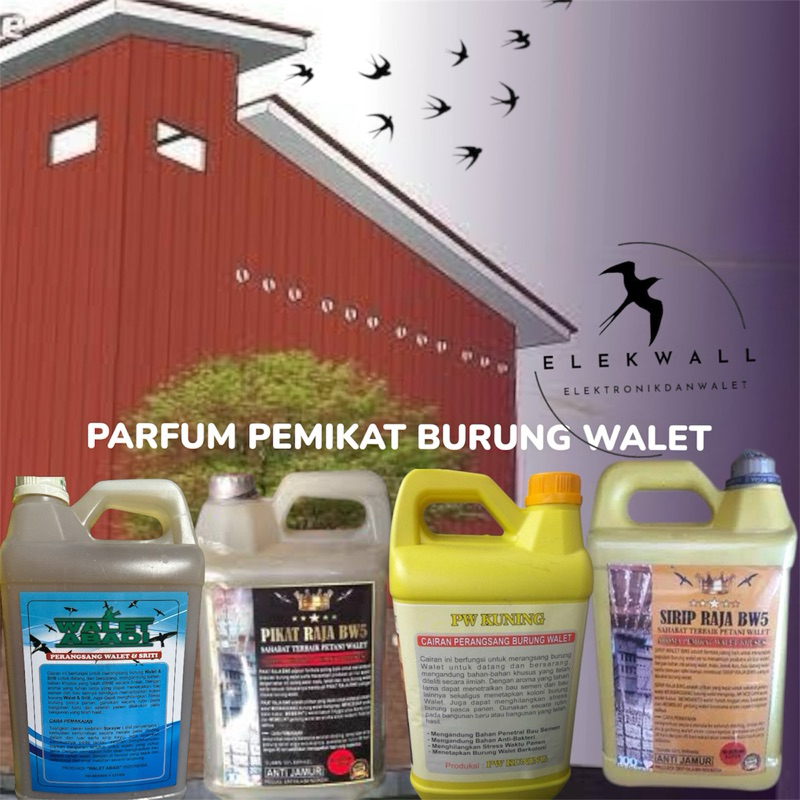 Jual PARFUM WALET 5 L (WALET ABADI,PW KUNING,PIKAT RAJA BW 5 dan SIRIP ...