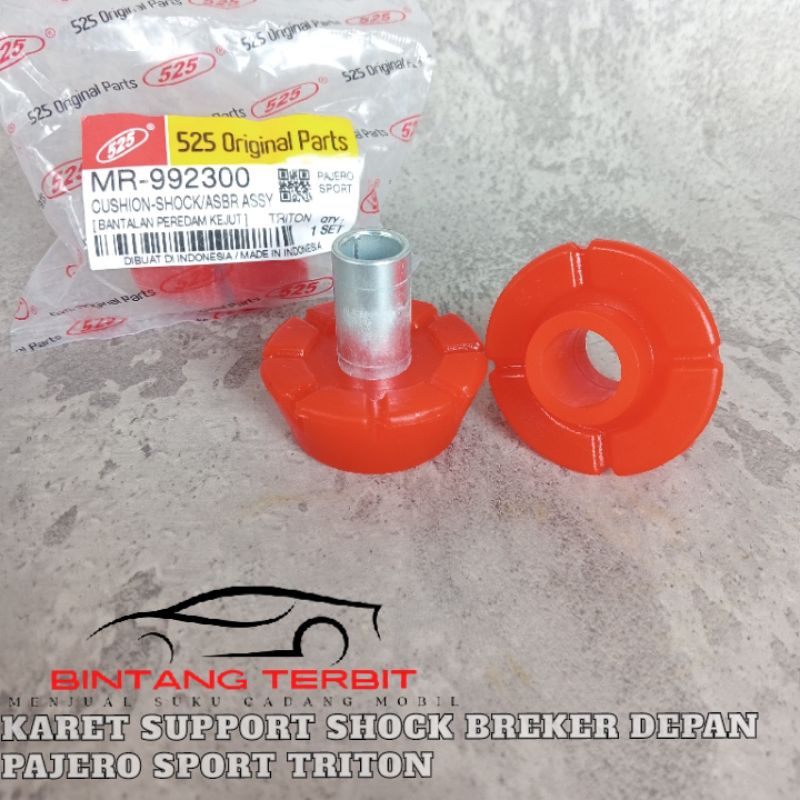 Jual KARET SUPPORT SHOCK DEPAN MITSUBISHI TRITON PAJERO SPORT | Shopee ...
