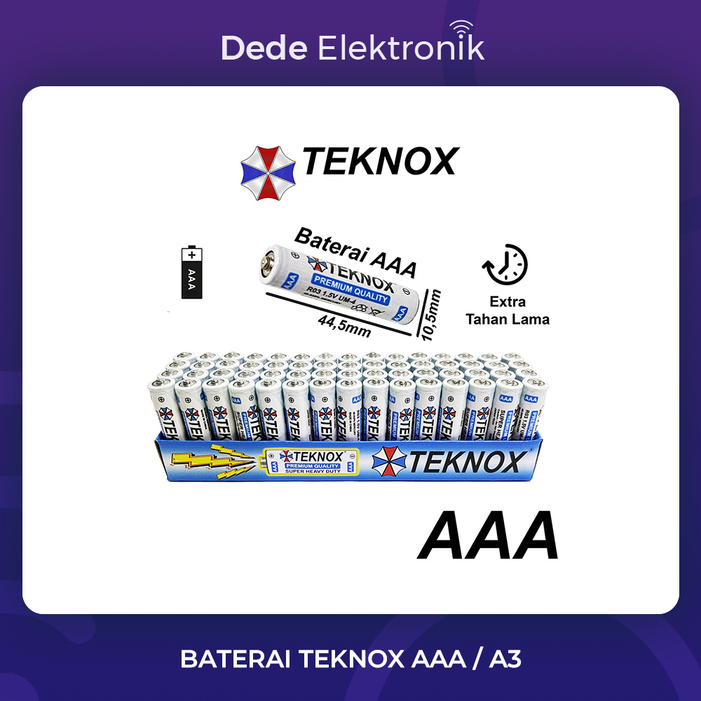 Jual Baterai Battery Batre Teknox AAA Kecil A3 TEKNOX Premium Quality ...