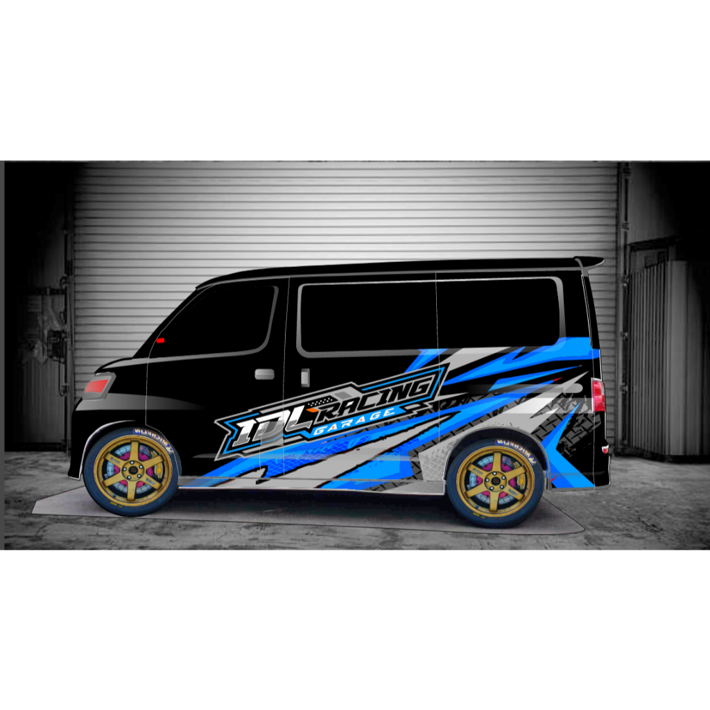 Jual STIKER DECAL GRANDMAX BLINDVAN LUXIO APV AVANZA DLL | Shopee Indonesia