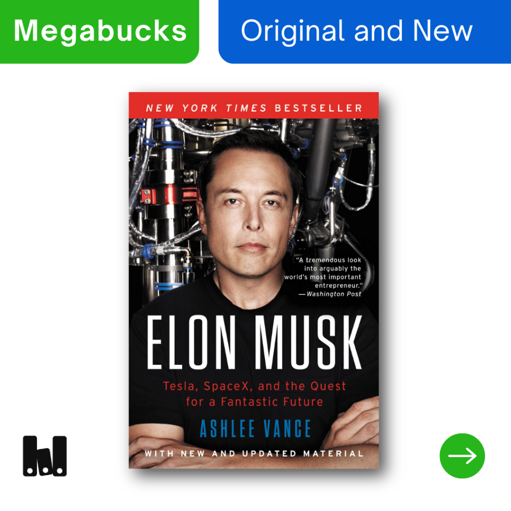 Jual (HarperCollins) Elon Musk by Ashlee Vance Original English ...