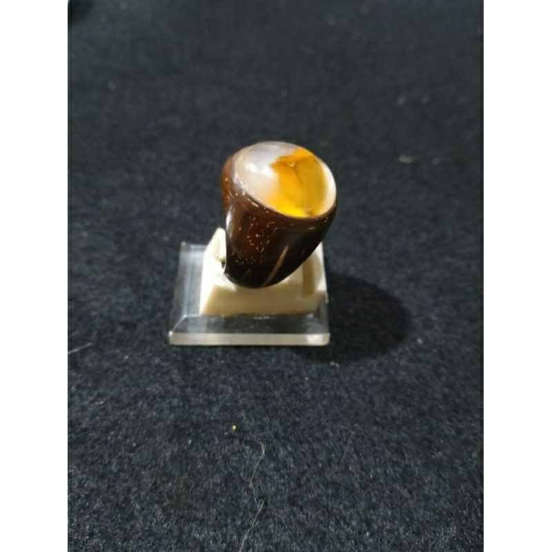 Jual BATU AKIK COMBONG GUNUNG RING BATOK KELAPA | Shopee Indonesia