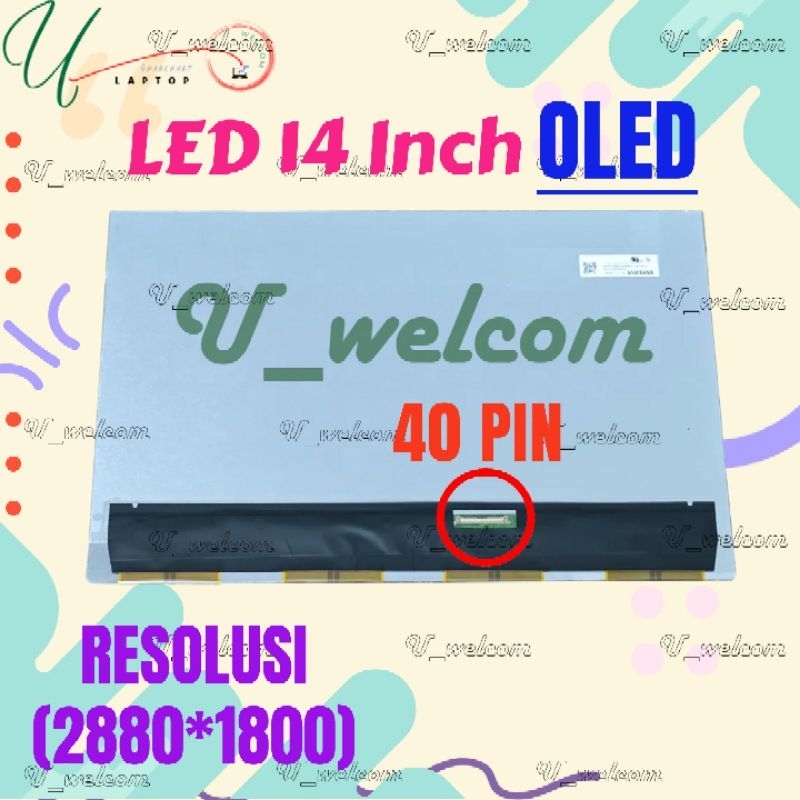 Jual LCD Layar Led 14 Inch OLED Zenbook 14 Q409ZA Q409 Q409Z Resolusi 2880x1800 | Shopee Indonesia