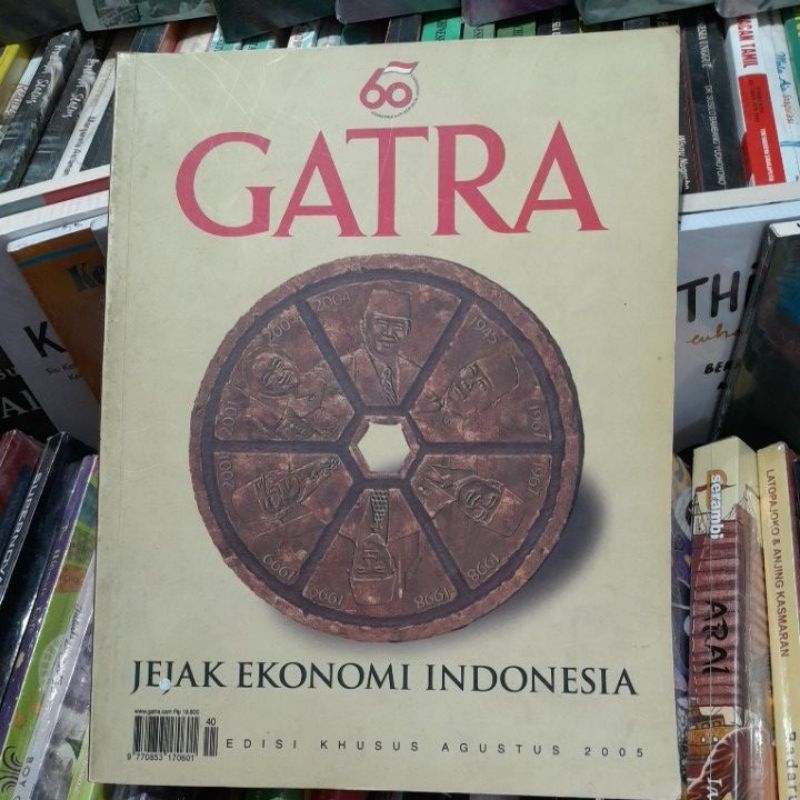 Jual GATRA EDISI KHUSUS TAHUN 2005(JEJAK EKONOMI INDONESIA)BUKU SECOND ...