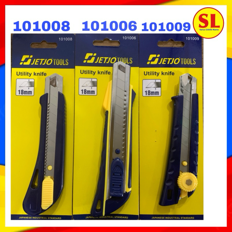 Jual JETJO TOOLS CUTTER BANGUNAN 18MM / KATTER BANGUNAN JETJO TOOLS ...