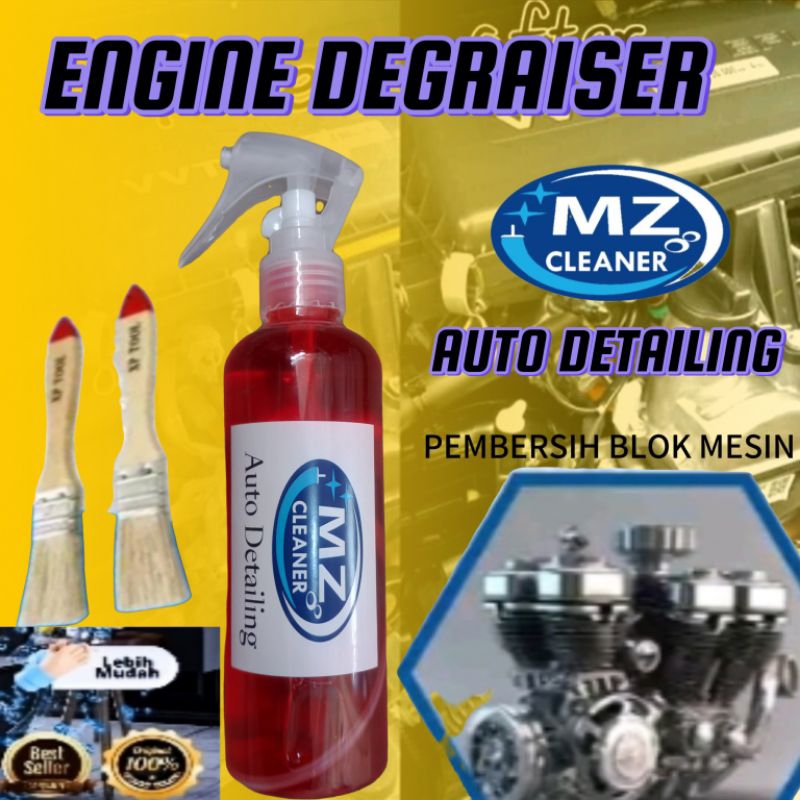 Jual MZ Auto Detailing Cairan Pembersih Kerak Mesin Bodi Mesin Blok Motor Mobil Cairan Pembersih ...