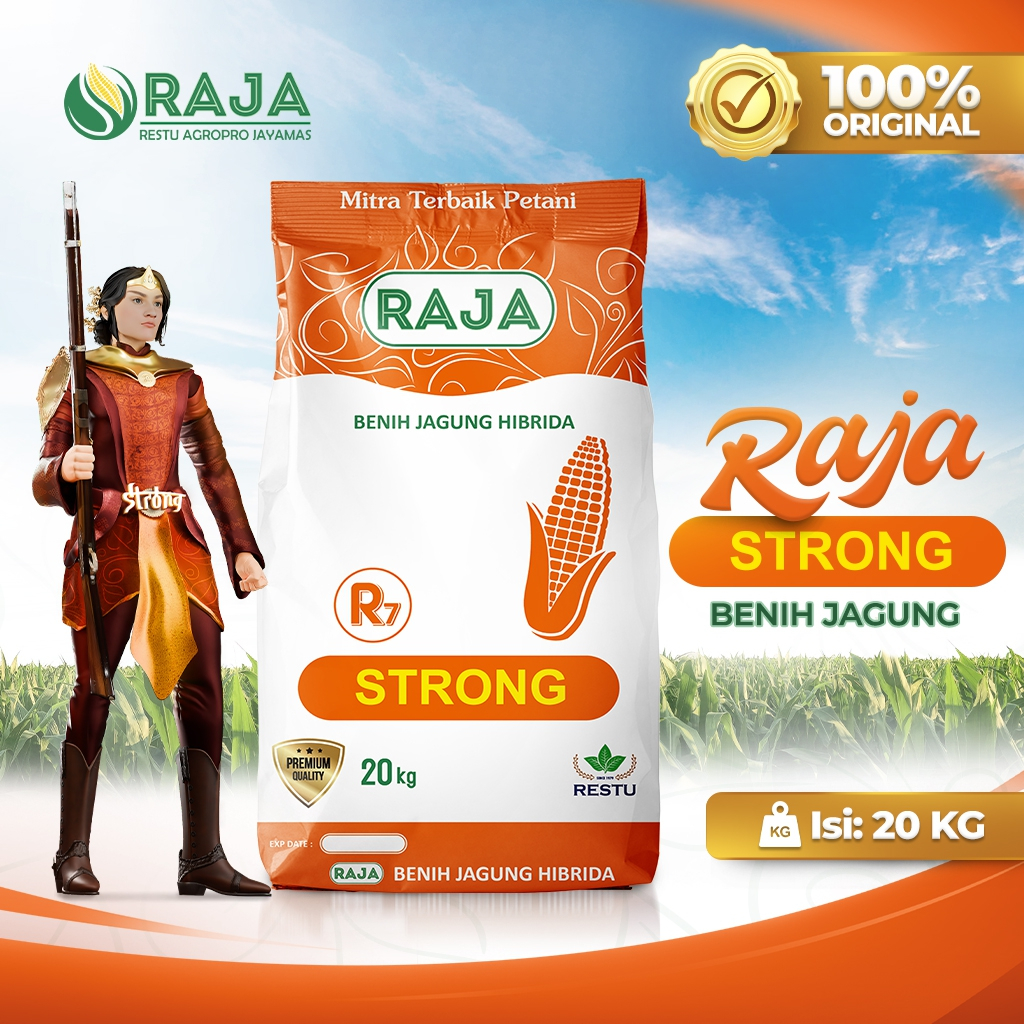Jual Benih Jagung Hibrida Raja R7 Strong - 20kg Sack | Shopee Indonesia
