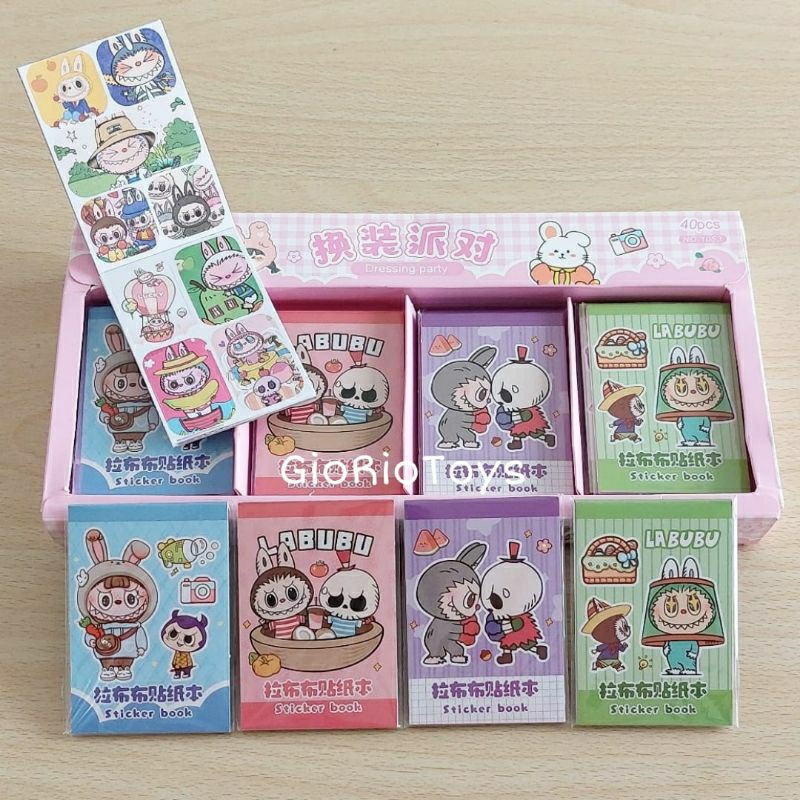 Jual Labubu Sticker Book Buku Stiker Karakter Labubu - Labubu | Shopee ...