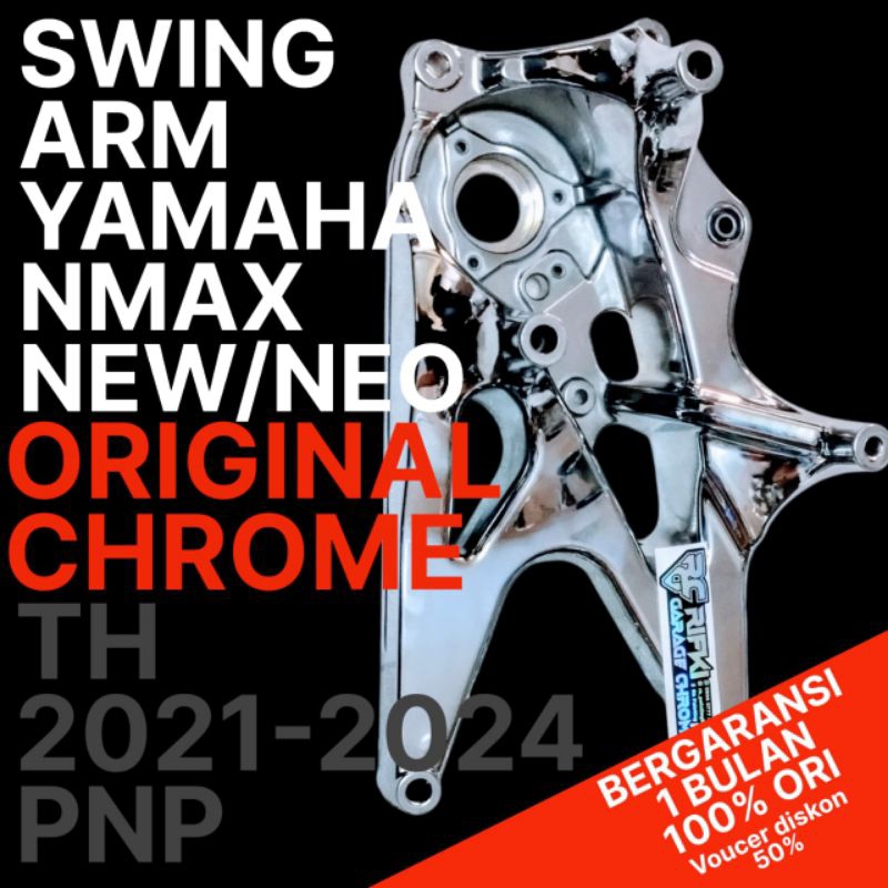 Jual Arm swing arm yamaha nmax new kode b6h original chrome | Shopee ...