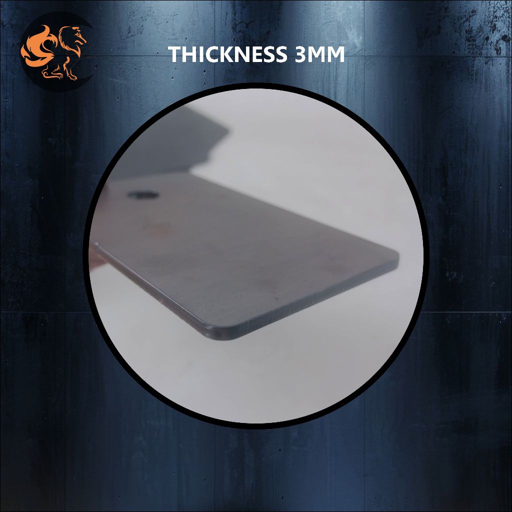 Jual Plat Besi Carbonsteel Persegi Customize 3MM | Shopee Indonesia