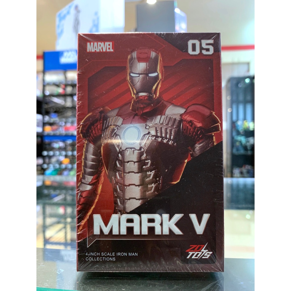 Jual Zd Toys Iron Man MK5 4-inch | Shopee Indonesia