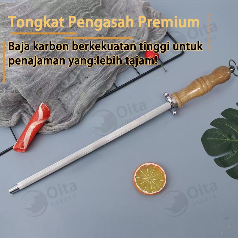 Jual Pengasah Pisau Stik Knife Sharpener Honer Honing Stainless Steel ...