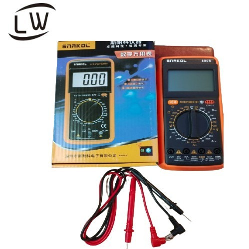 Jual MULTITESTER AVOMETER DIGITAL ACDC MULTIMETER UNI-T TYPE 890 S HQ ...