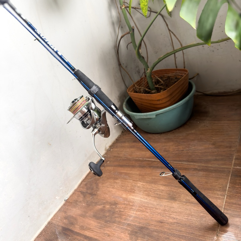 Jual Reel Joran Pancing Daiwa Saltiga dan Exceler 1 Set (Second ...