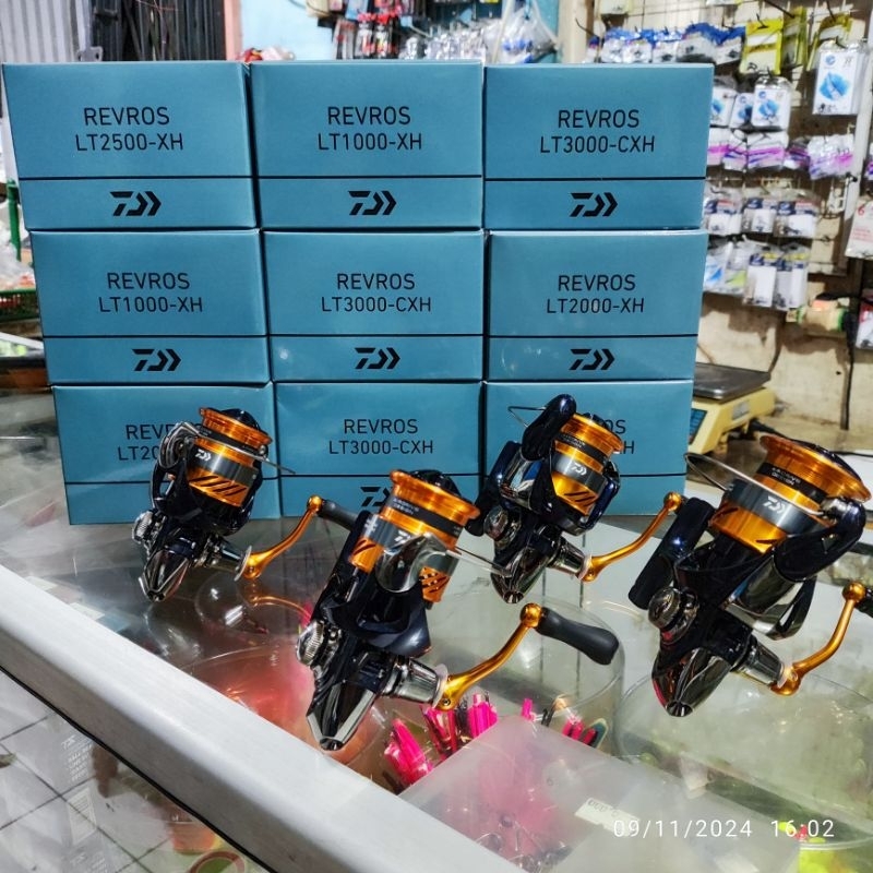Jual Reel Daiwa REVROS LT 1000-XH / 2000 / 2500 / 3000-CXH / 3000-C 2023 | Shopee Indonesia