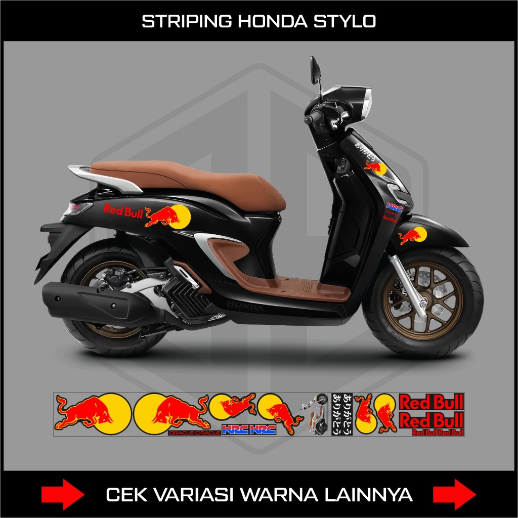Jual STIKER STRIPING HONDA STYLO 160 / STICKER LIST VARIASI MOTOR STYLO ...