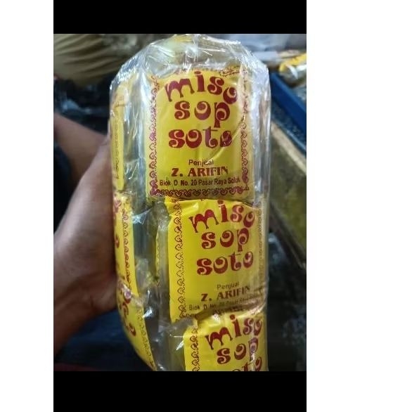 Jual Minyak miso sup soto khas padang 1pack isi 20pcs | Shopee Indonesia