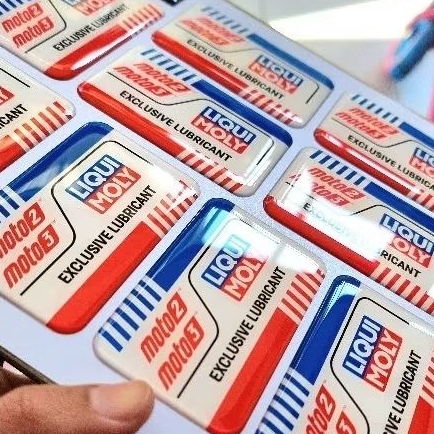 Jual Custom Stiker Timbul Lentur Sticker Resin Timbul Custom | Shopee ...