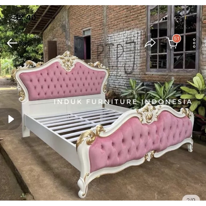 Jual Tempat Tidur Minimalis Duco Custom Divan Minimalis Jok | Shopee ...