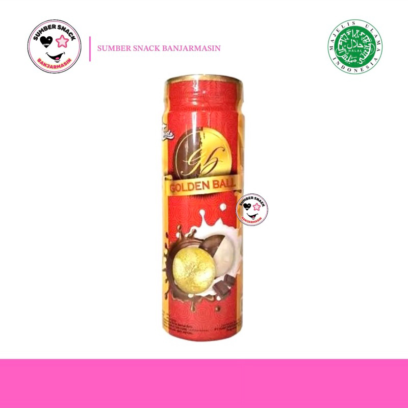 Jual Tobelo Golden Balls Coklat Compound (Isi 40/Toples) (200g ...
