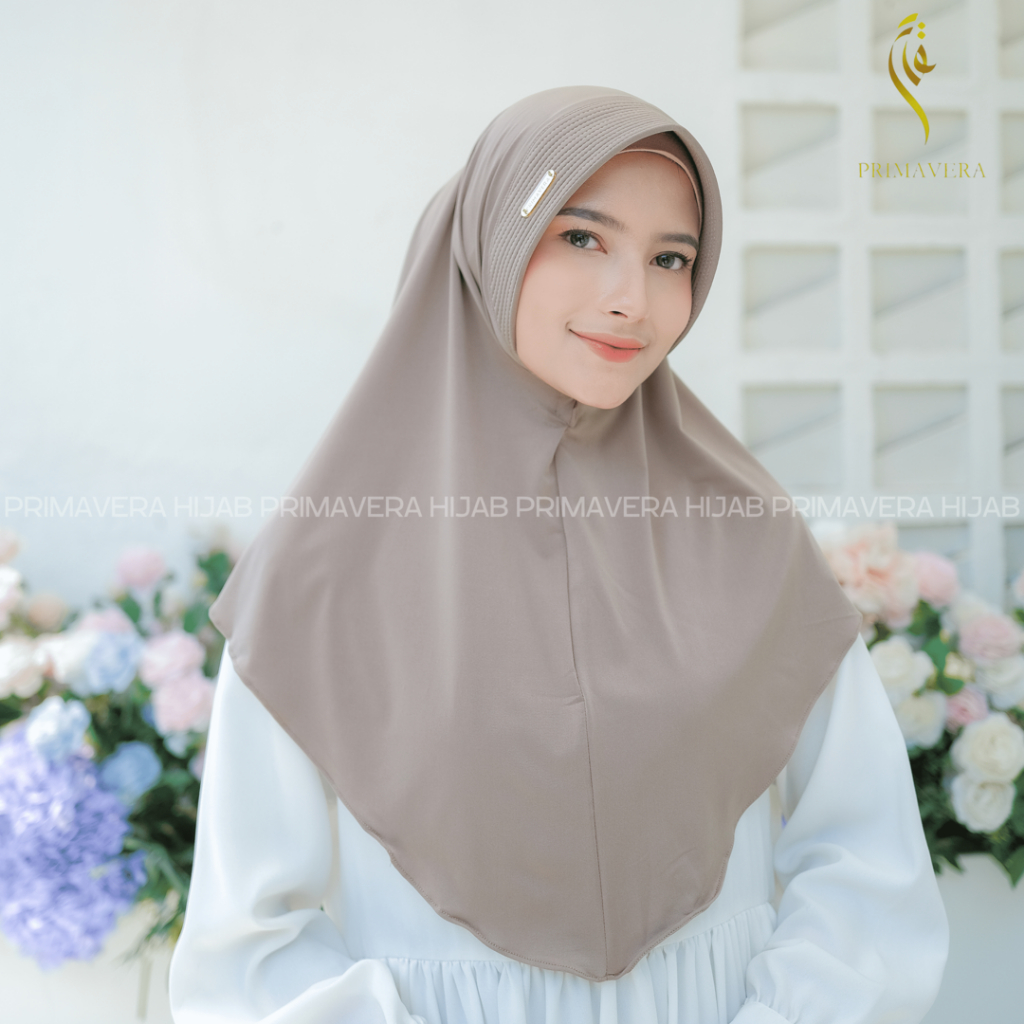 Jual hijab bergo sport akrilik gold nutup dada jersey premium / jilbab instan bergo hamidah ...
