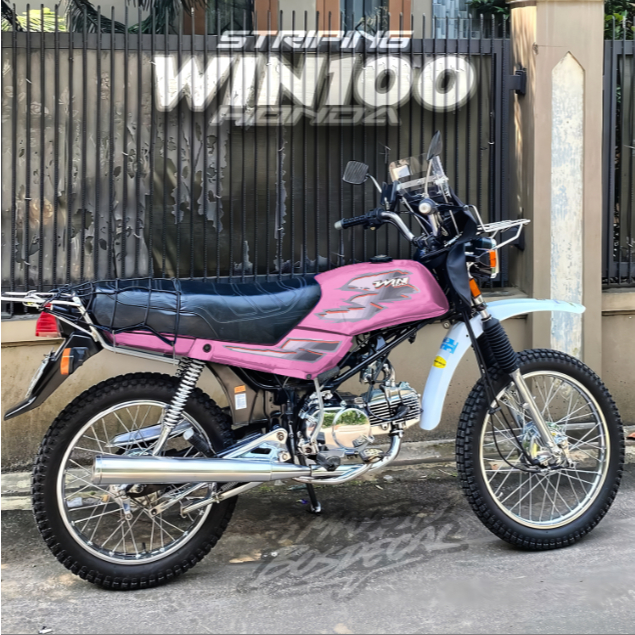 Jual Striping Sticker Stiker List Body Honda Win Win100 Model TS ...