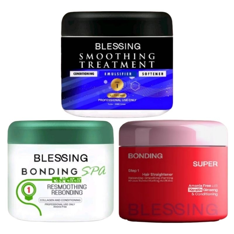 Jual BLESSING Rebonding / Smoothing 1000ml SUPER STRONG SPA TREATMENT ...