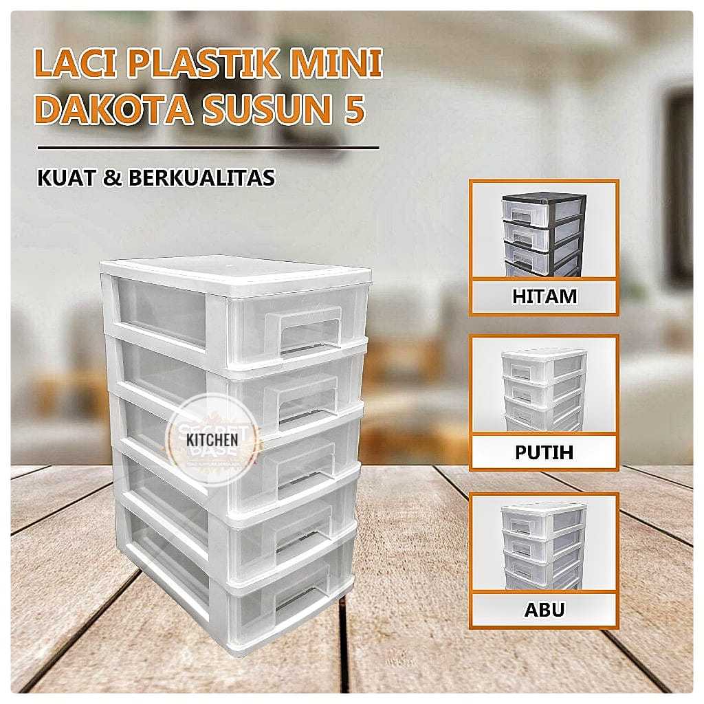 Jual Rak lemari Mini Container LIGO 5 Susun - Laci Rak Container LIGO 3 ...