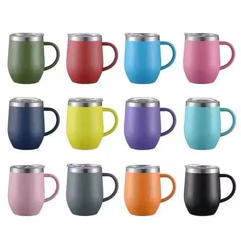 Jual Termos mug Telor Cangkir stainlish steel tahan panas dingin SUS 304 Kapasitas 280ml ...