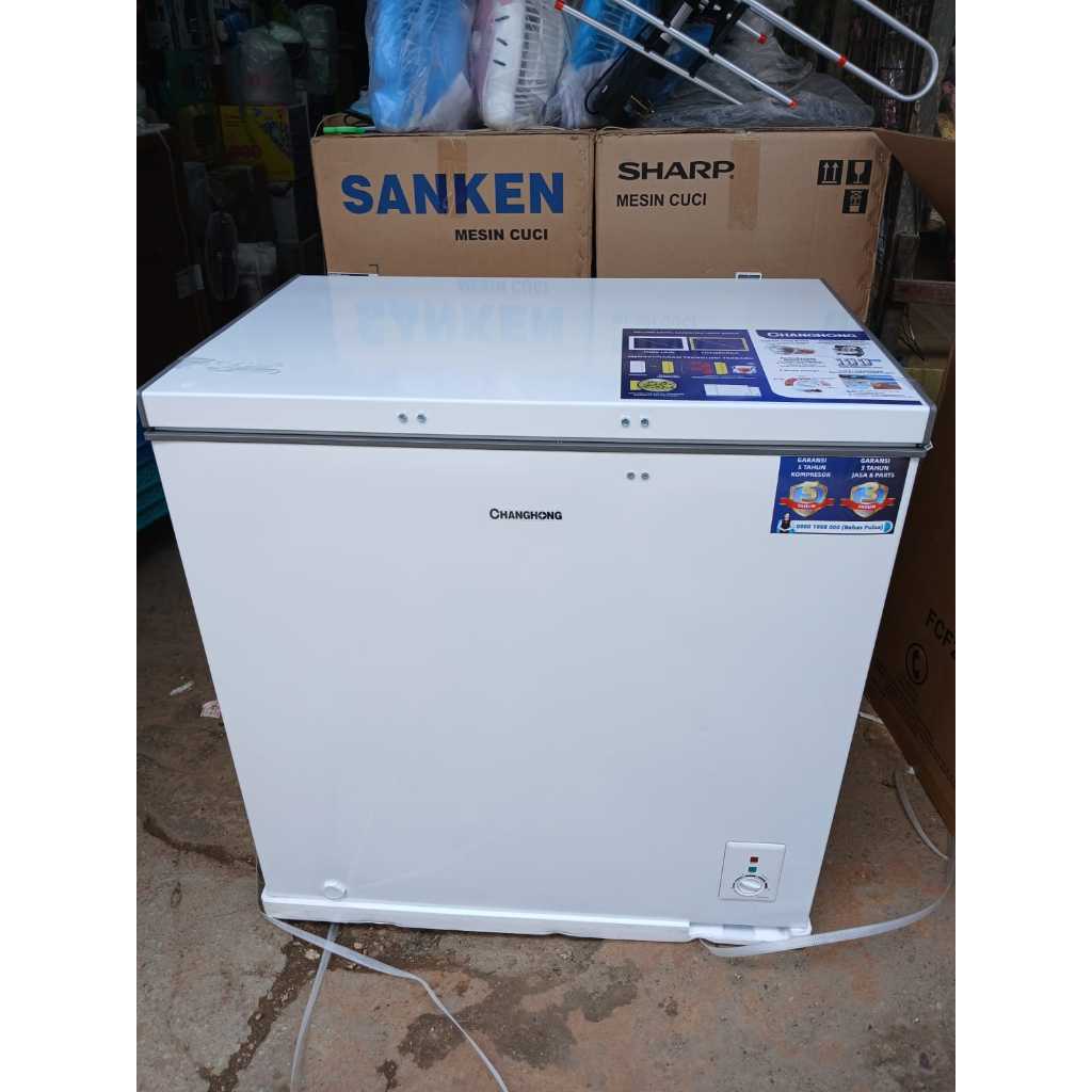 Jual Chest Box Freezer Changhong FCF 266 DW Kapasitas 220 Liter ...