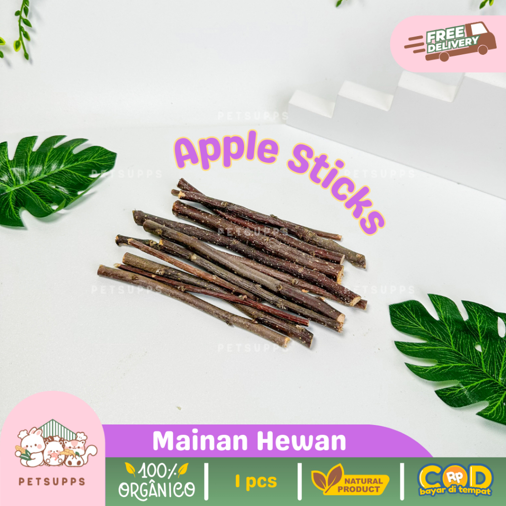 Jual Apple stick FULL SIZE 13-15cm| Apple orchard stick | gigitan ...