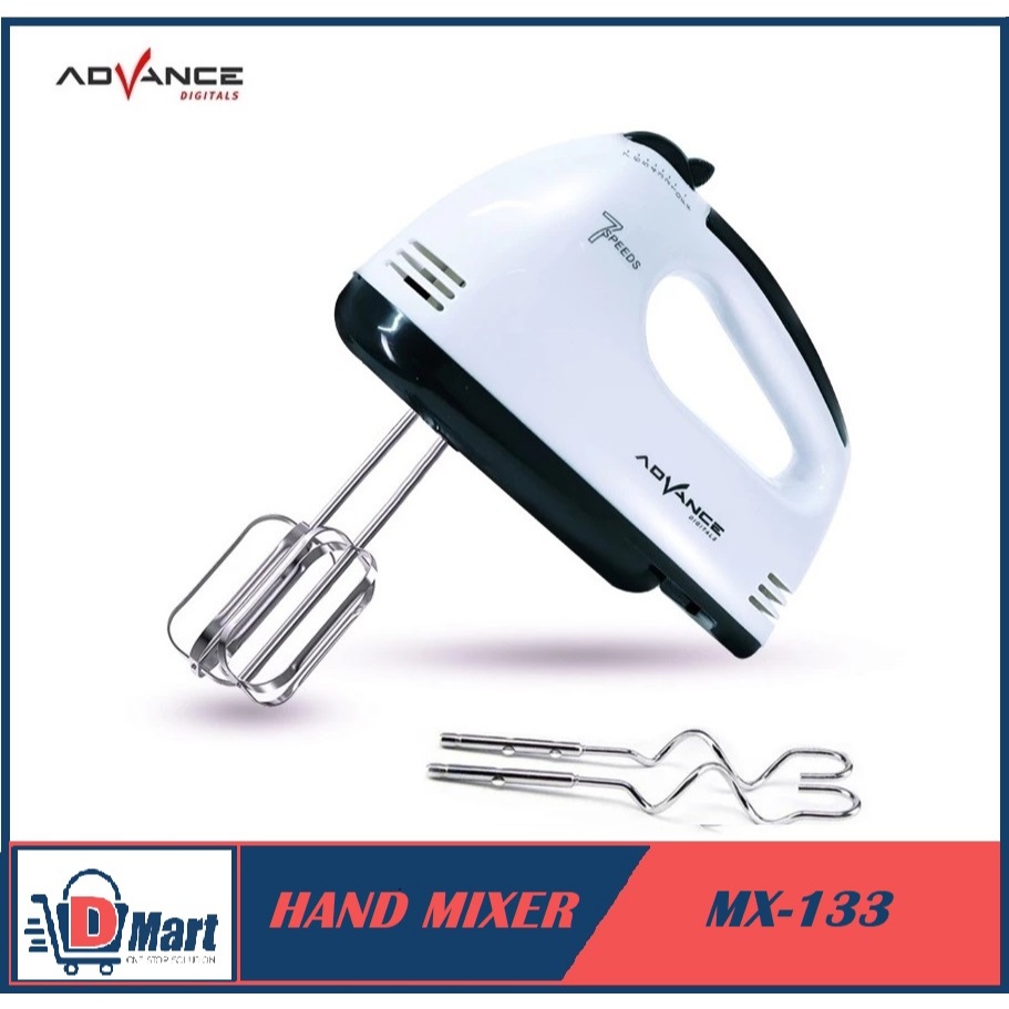 Jual Hand Mixer Murah- Mixer Advance MX-133 Pengaduk Adonan Kue 4 Besi ...