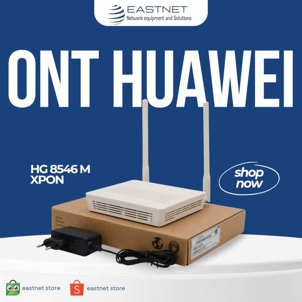 Jual ont huawei hg8546m V1 xpon new | Shopee Indonesia