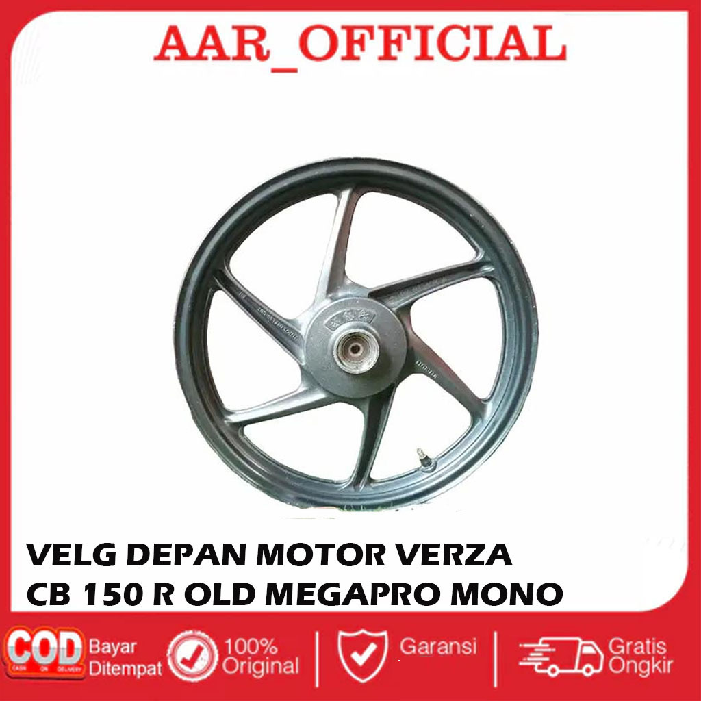 Jual Velg Racing Depan Motor Verza Megapro Monoshock CB 150R Old ...