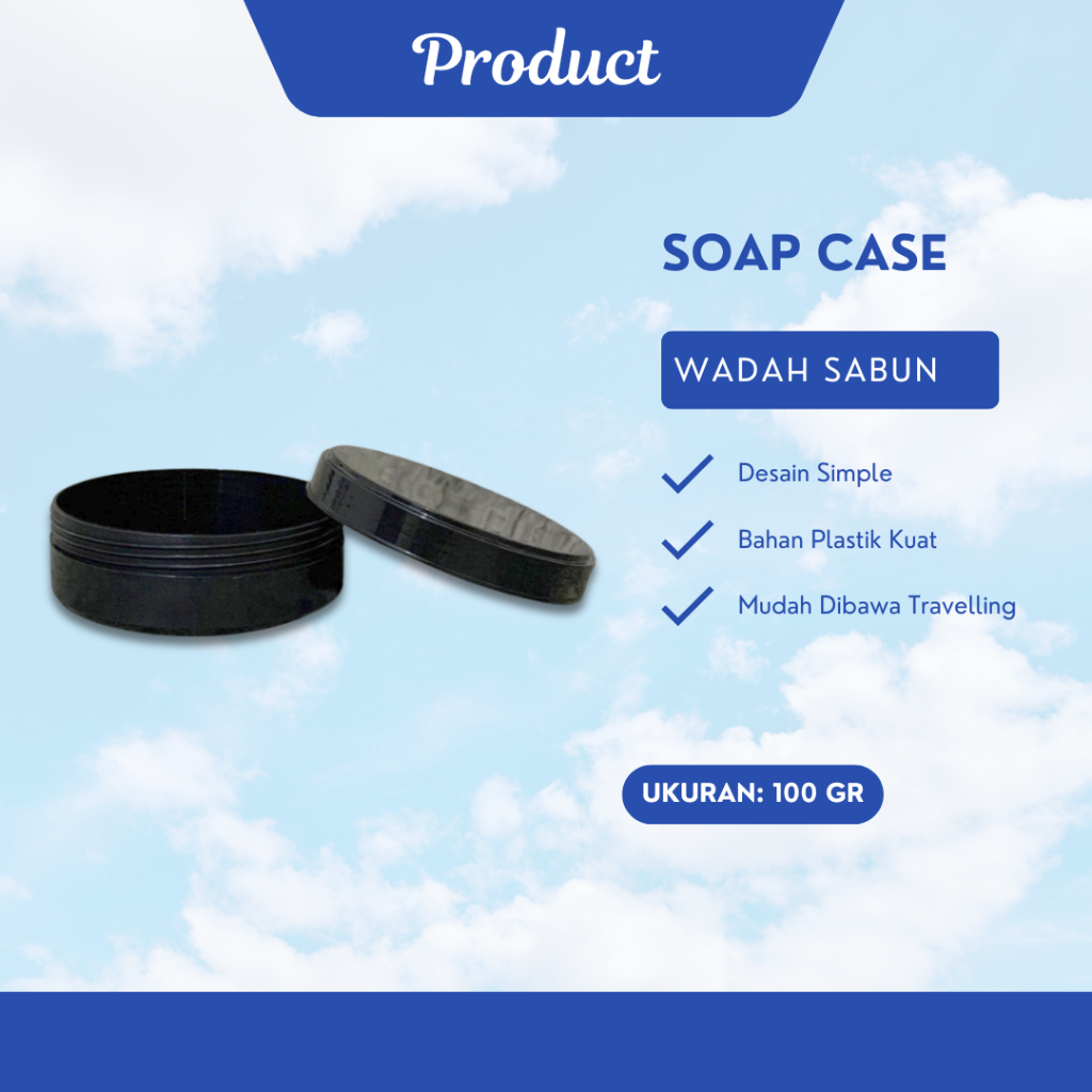 Jual Soap Case Tempat Wadah Kotak Sabun Bar Soap Simpan Sabun Batang ...