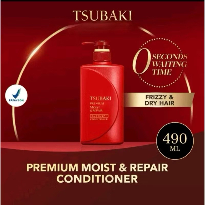 Jual Tsubaki Premium Mois & Repair Conditioner 490ml | Shopee Indonesia