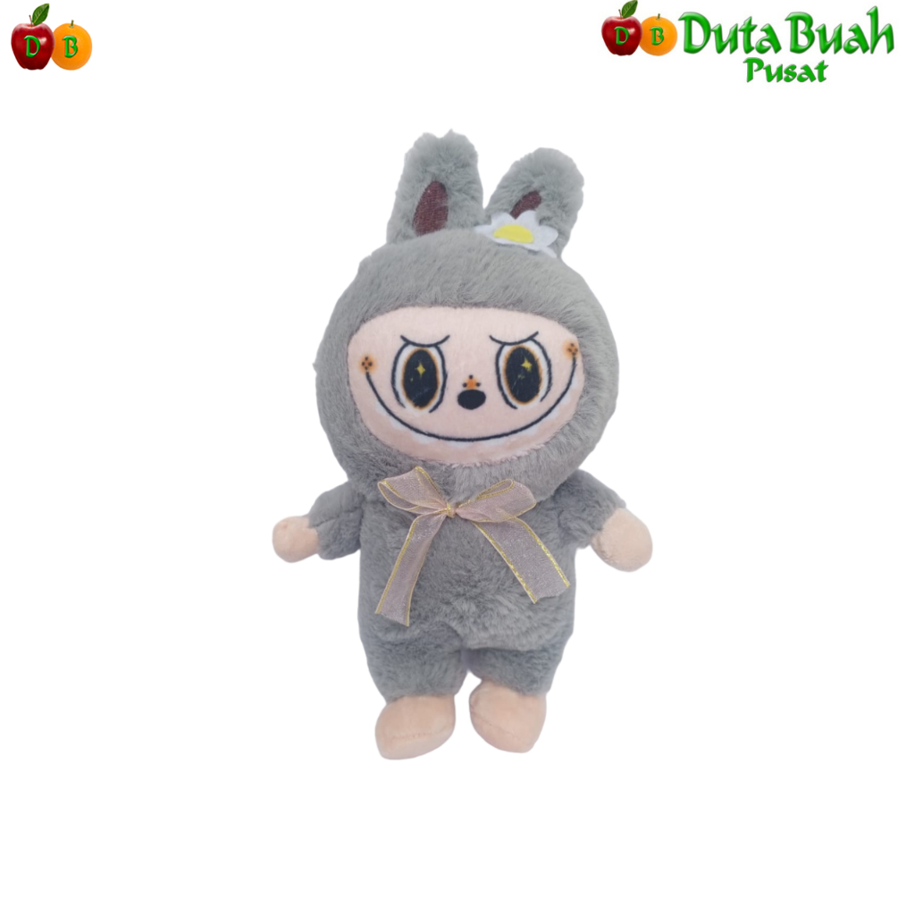 Jual DUTA BUAH Boneka Labubu Grey | Shopee Indonesia
