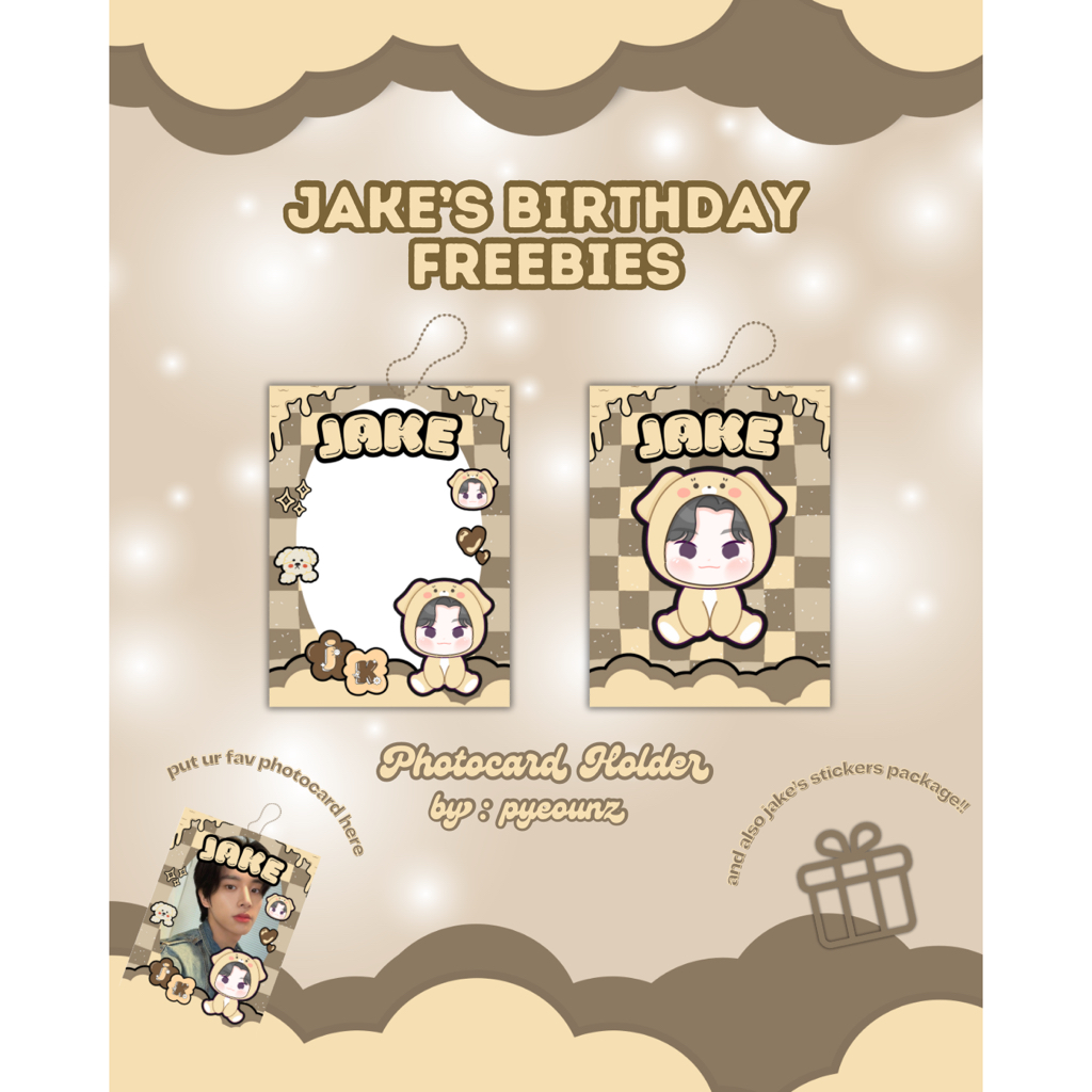 Jual Photocard Holder Jake Birthday Kit | Shopee Indonesia