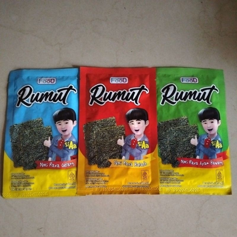 Jual RUMUT Rans Food | Nori Rumput Laut | Rumut Nori Si Aa Rans Food ...