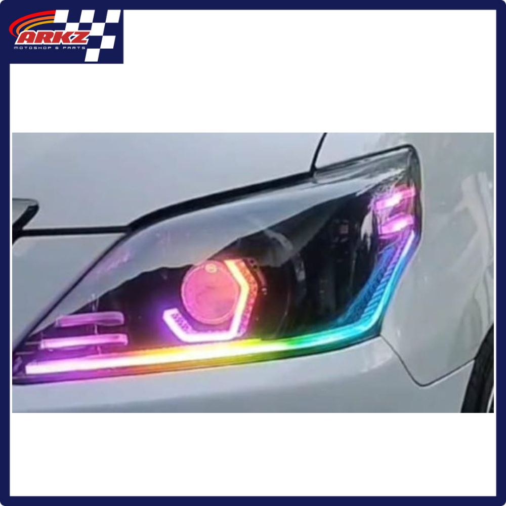 Jual Paket Headlamp Innova Lama / Barong 2011-2015 5D Shroud Alis Slim ...