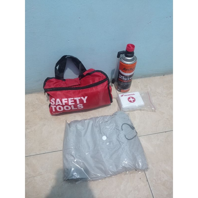 Jual jas hujan honda original AHM one heart 1 set lengkap | Shopee ...