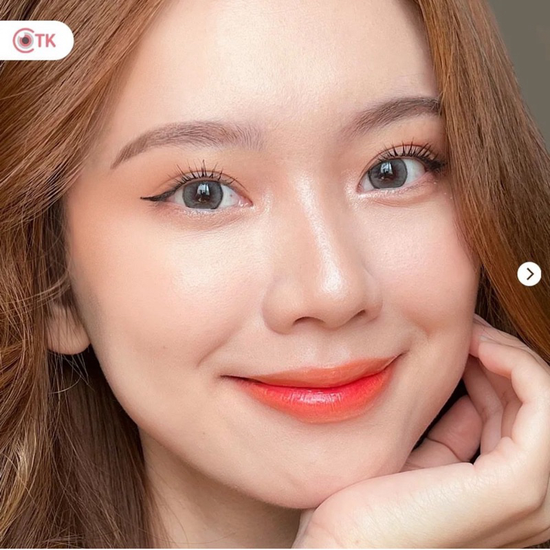 Jual [Free case] Softlens recipe Creamy grey / grey natural bisa minus ...