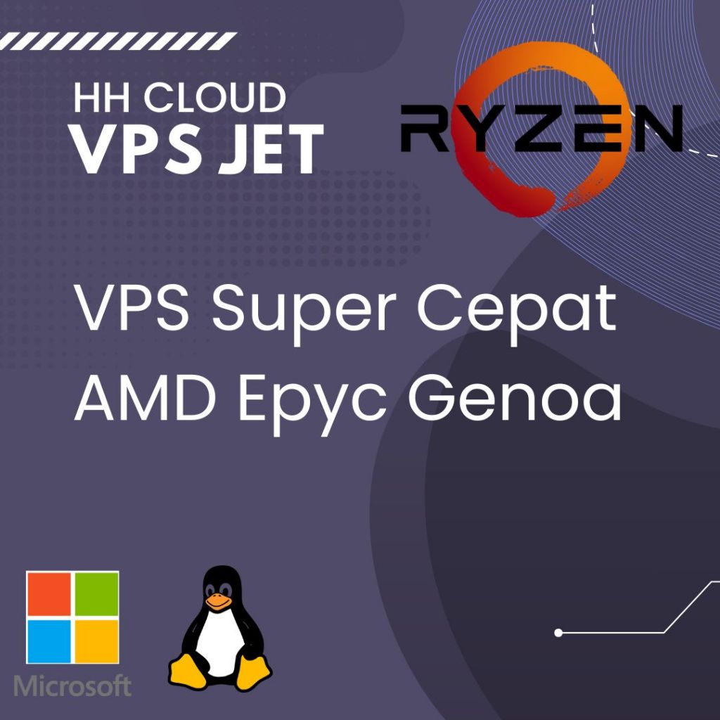 Jual AMD EPYC Genoa VPS/RDP/Virtual Private Server/Remote Desktop Protocol 40GB NVMe|4GB DDR5 ...
