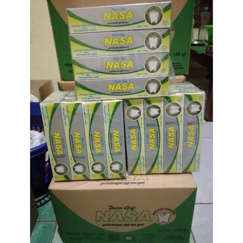 Jual pasta gigi nasa 1 dus isi 36 pcs odol nasa Pepsodent NASA ...