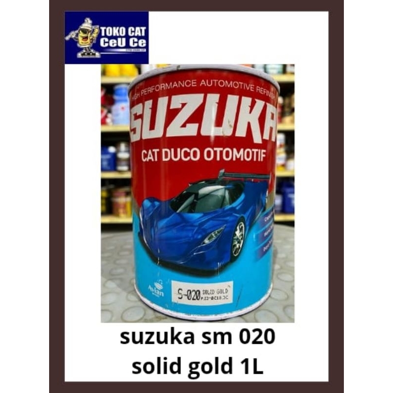 Jual SUZUKA SM 020 SOLID GOLD|CAT DUCO AVIAN 1L | Shopee Indonesia