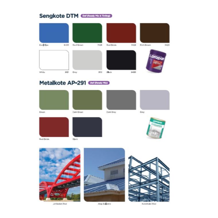 Jual PROPAN Cat Seng & Galvanis Anti Karat Waterbased Sengkote 950 WB 1 ...