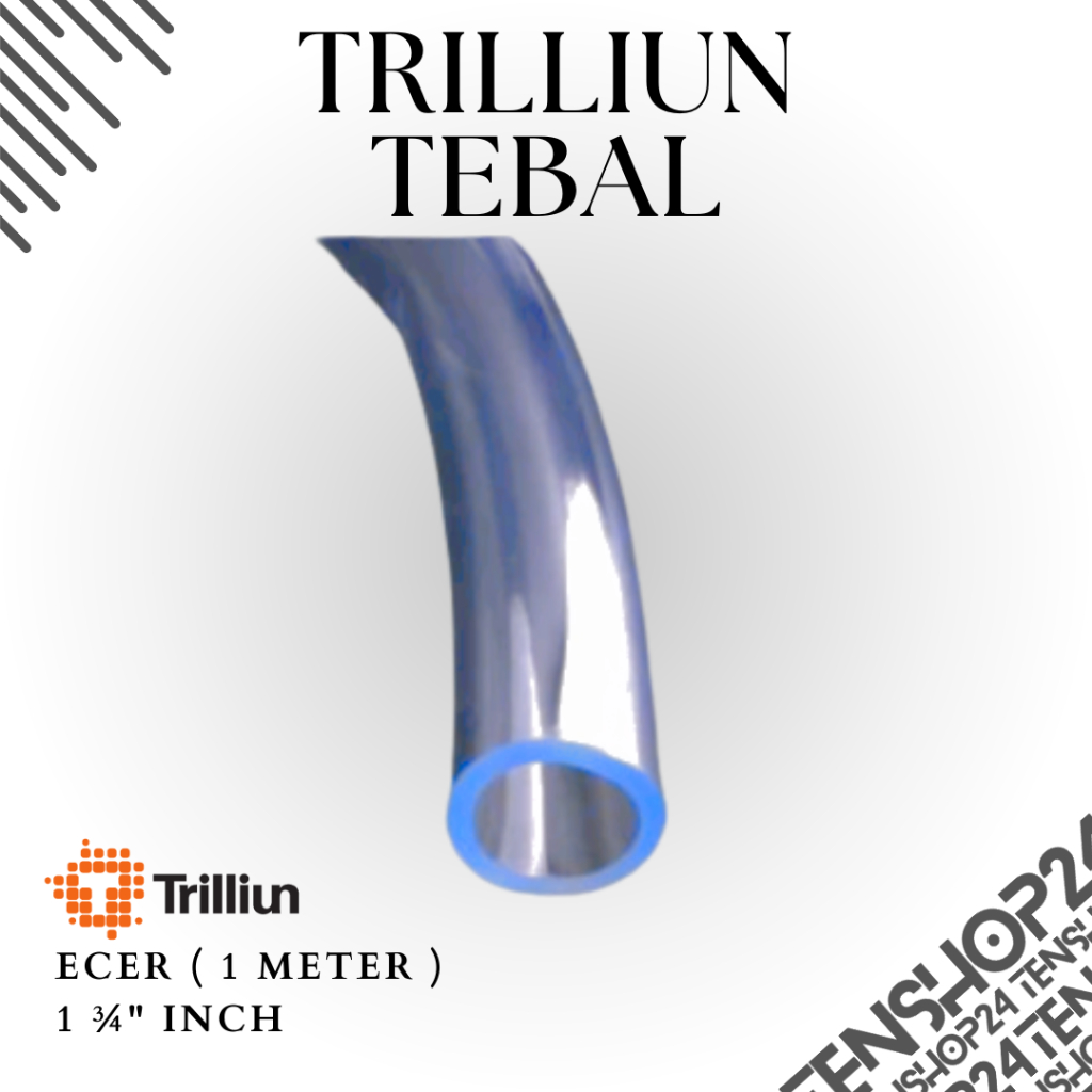 Jual Selang Air Elastis Tebal Trilliun 1 3/4" per meter ( Tebal & Anti Tekuk ) Waterpass ...